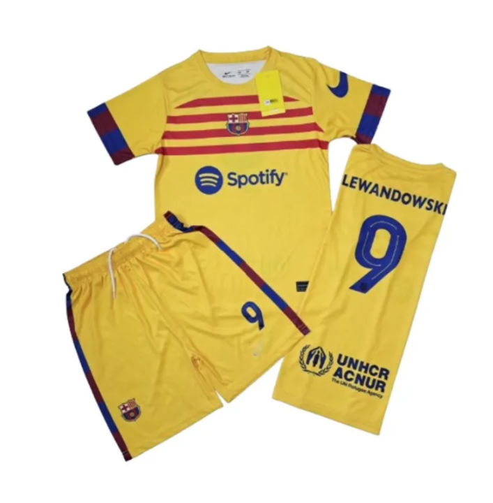 Original Lewandowski Full Kit for kids FC Barcelona | Daraz.pk