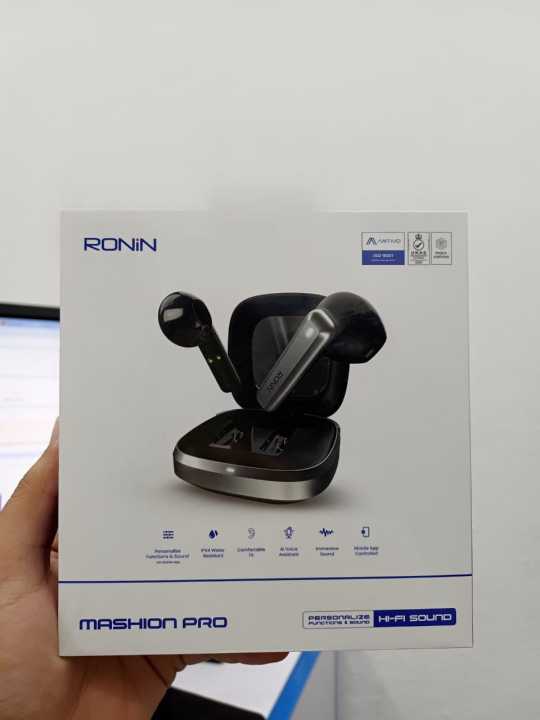 RONIN R-7140 Mashion Pro Software-Based Earbuds – Personalized Sound ...