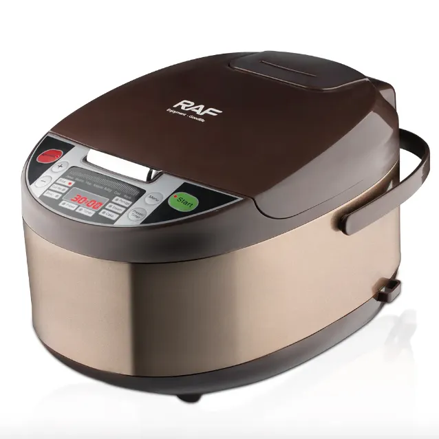 RAF 5L Multifunction Digital Programmable Rice Cooker Food Steamer Easy Operate With Steam ...