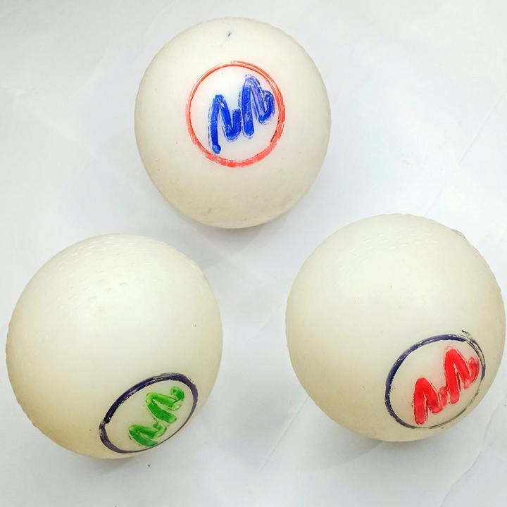Pack of 3 – Hard Plastic Ball - Anda - 100gram | Daraz.pk