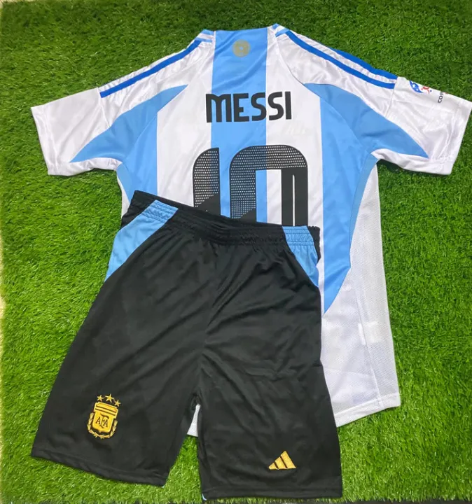 New Messi 10 2024 Kids Soccer Uniform Football Uniform For Boys ...