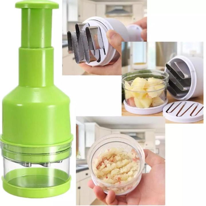 Easy Chopper Garlic Chopper Garlic Presses Vegetable Cutting Kitchen ...
