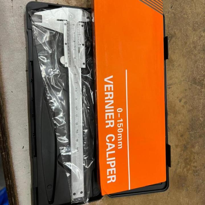non digital vernier caliper range 0-150mm, same as shown | Daraz.pk