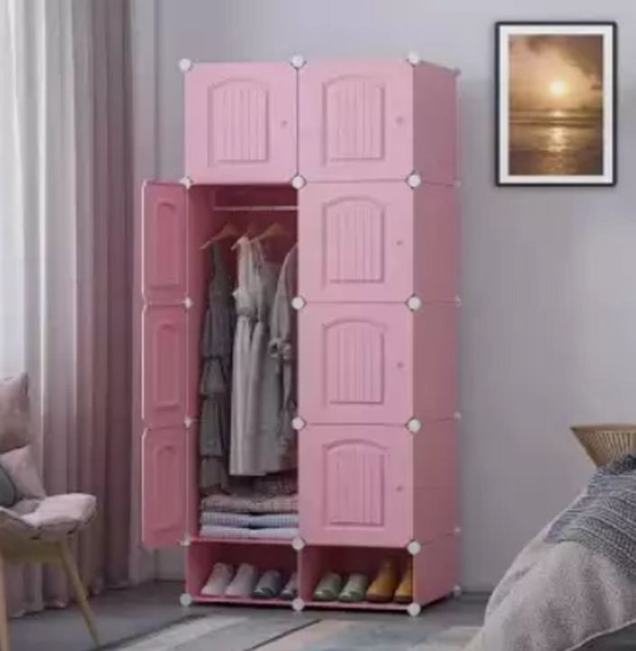 DIY Cloth Wardrobe 08 Door, Wardrobe Clothes Organizer, Wardrobe ...