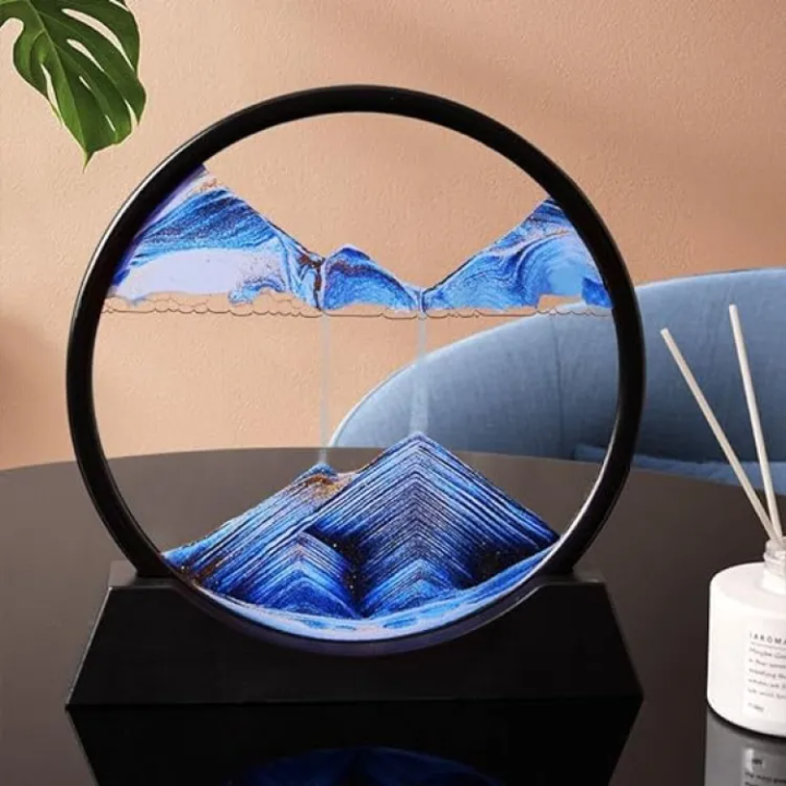 Sandscape Painting - New Year Gifts - Sand Clock - Moving Sand Art ...