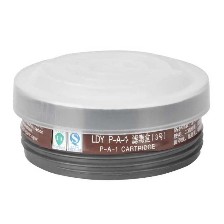 Screw Type N95 Gas Mask Filter Box Replacement Cartridge For Safety ...