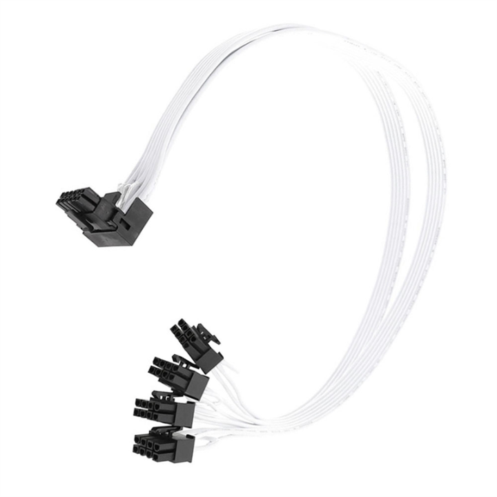 1 Piece 4XCPU 8Pin to 16Pin Male Graphics Video Card Extension Cable ...