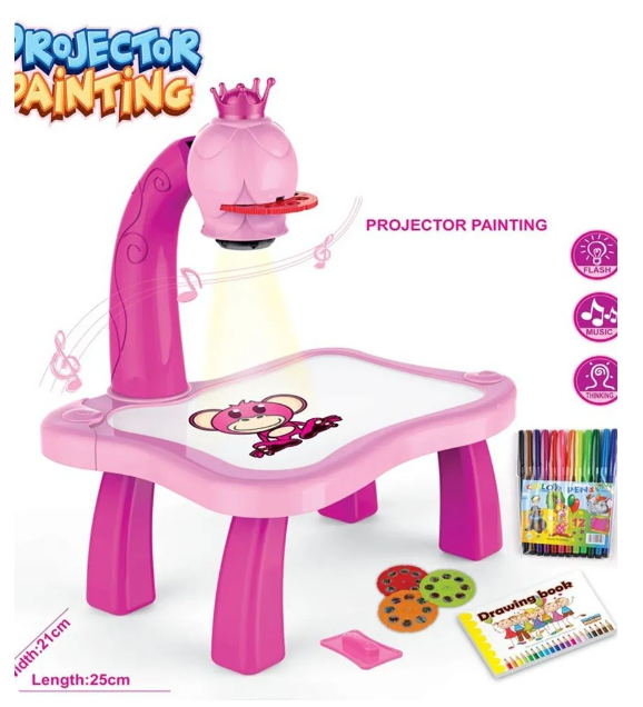 Kids Drawing Projector, Trace And Draw Projector Toy Drawing Board ...