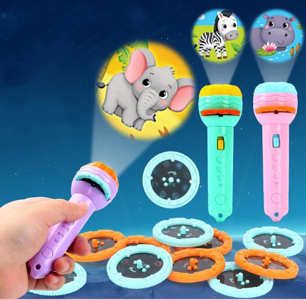 Hot Selling Projector Flashlight for Kids Early Childhood Educational ...