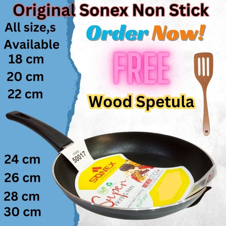 Fry Pan Non Stick Fry Pan Sonex Non Stick Fry Pan 18 cm 20cm 22cm 24cm 26cm 28cm 30 cm | Daraz.pk