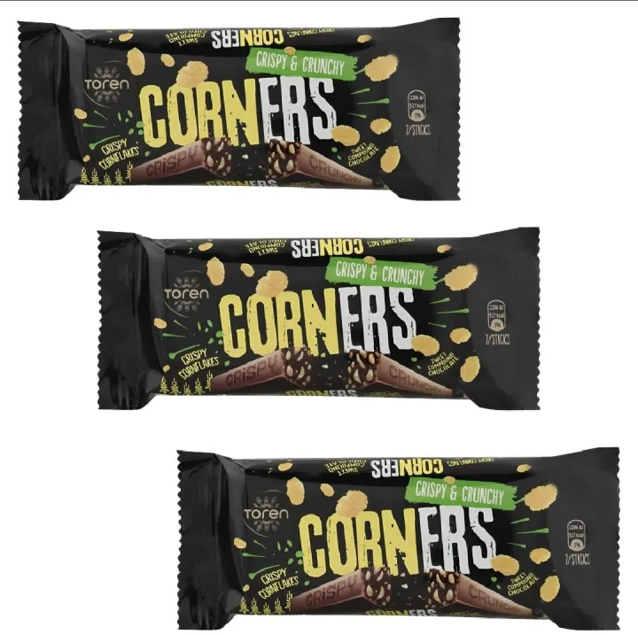 Toren Corners Crispy & Crunchy Black – Corn Flakes Dark Chocolate 55g 🍫 ...