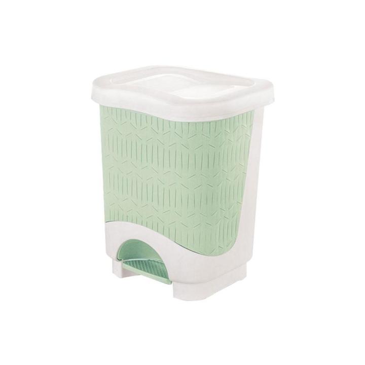 ORIGINAL LIMON Rectangle Dustbin With Pedal 16.5 Liters | Daraz.pk