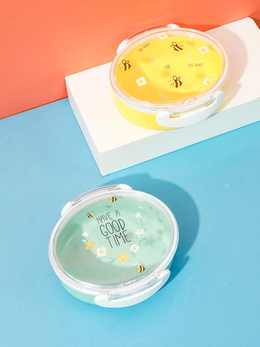 Bee Series Bento Box\Lunch Box 380mL for Kids School\Office Plastic Box ...