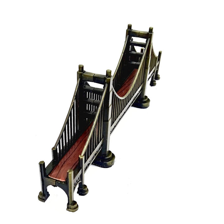 Antique Metal Golden Gate Bridge Decoration USA Souvenir Famous ...