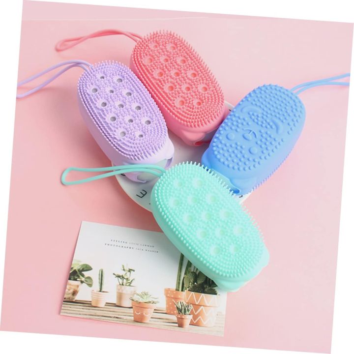 Silicon Bubble 2 In 1 Bath Both Brush With Soft Sponge | Daraz.pk