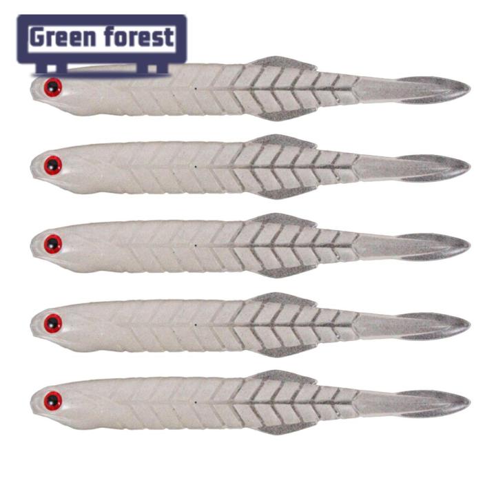 Green forest Fishing Lure Eco-friendly Luminous Fish Shape Fish ...