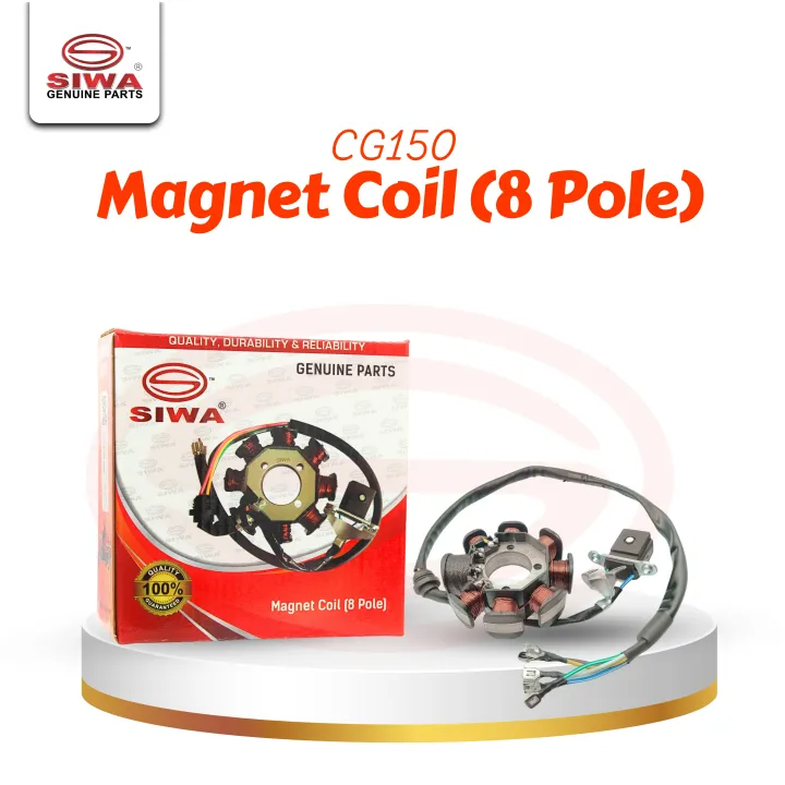 SIWA CG 150CC Magnet Coil 8 Pole Loader Rickshaw High Quality Wire Used ...