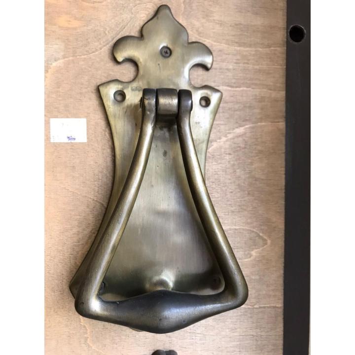 Door knocker brass with plate heavy duty | Daraz.pk