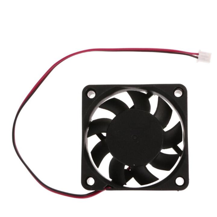 DC 12V 2-Pin 60x60x15mm PC Computer CPU System Sleeve-Bearing Cooling Fan 6015 | Daraz.pk