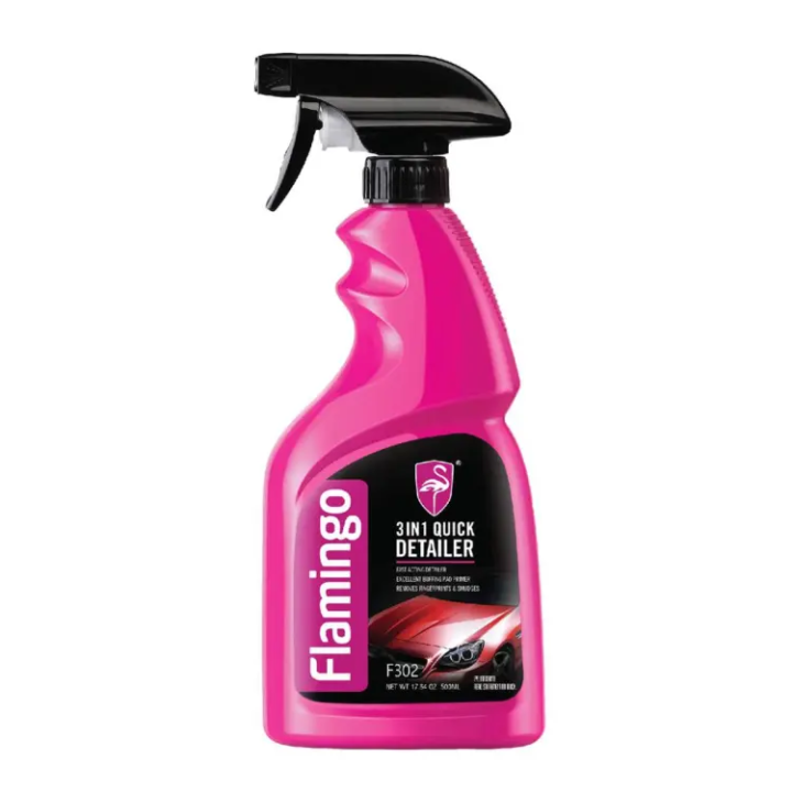 Flamingo Ultimate 3-in-1 Quick Detailer - Clean, Shine, Protect | Daraz.pk
