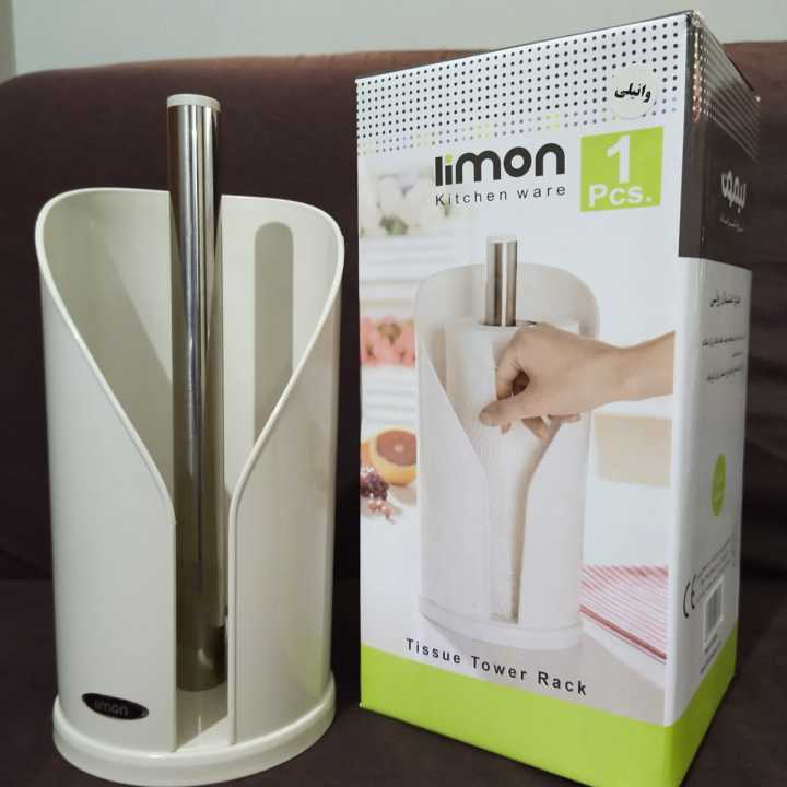 Limon Tissue Tower Rack Holder Dispenser | Daraz.pk
