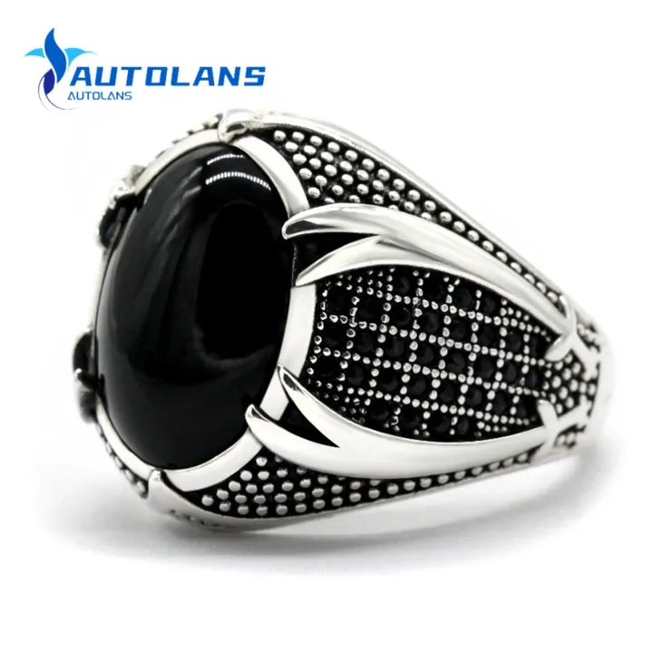 Men Ring personality Bright Luster Men Finger Ring Circlet | Daraz.pk