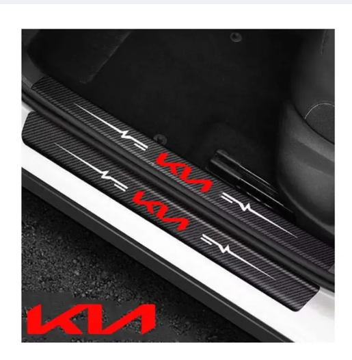 Car Door Sill Protector Trunk Bumper Threshold Stickers for KIA K7 K5 K3 K4 Sportage Sorento ...