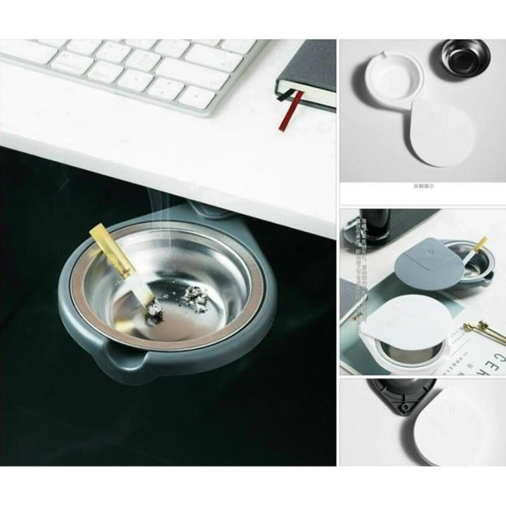 Concealed Ashtray (Rotatable & Self Adhesive) | Daraz.pk