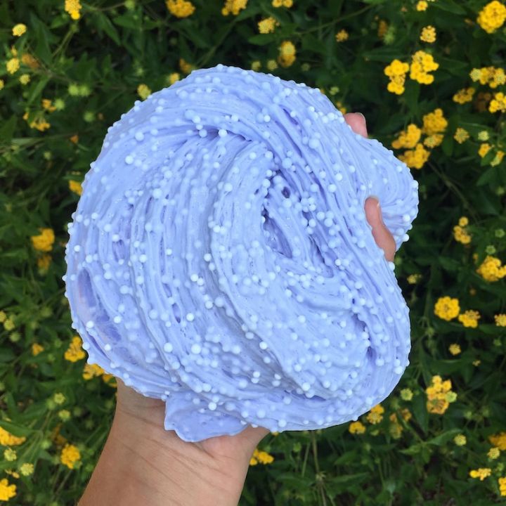 Blue Floam Slime – Crunchy Foam Bead Slime | Soft Non-Sticky Stress ...