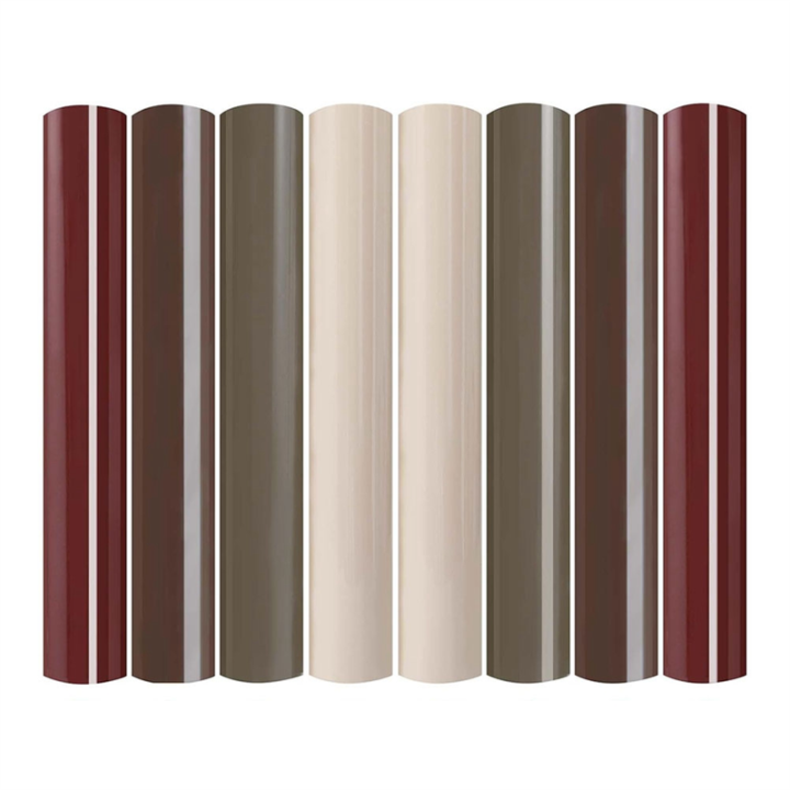 Skin Tone Bubble Vinyl Heat Transfer 4 Brown HTV Colors 3D Puff Heat ...