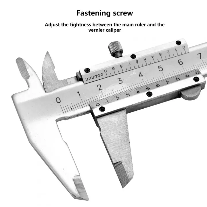 High Accuracy Carbon Steel Metal Vernier Caliper Micrometer Gauge ...