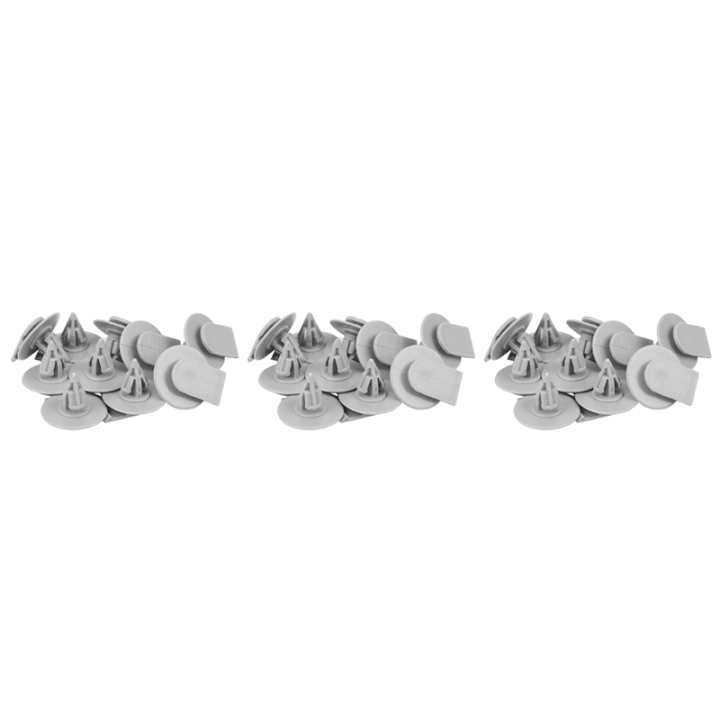 30X Fender Flare Moulding Panel Trim Clips for BMW for MINI COOPER Gray ...