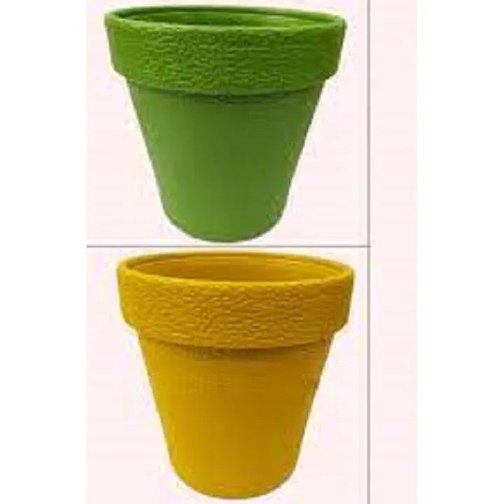 5 inch Small Fiber Pot Pack of 1 Round Crown Pot Fiber Flower Gardening ...