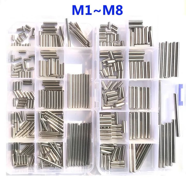 M1 M1.5 M2.5 M3 M4 M5 M6 M8 Cylindrical Pin Locating Dowel Set 304 ...