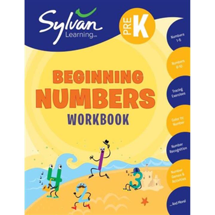Pre K Beginning Numbers: Sylvan Learning By kelly woodard parker | Daraz.pk
