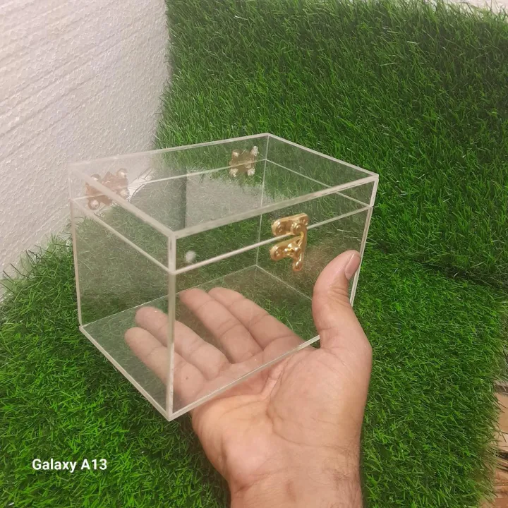 Clear Acrylic Gift Box, Birthday Gift Box Acrylic Box Get Will Soon ...