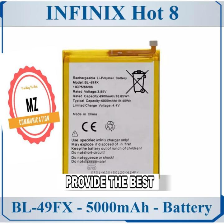 BL-49FX ORIGINAL BATTERY FOR INFINIX HOT 8 / HOT 8 LITE /HOT 9 / HOT 9 ...