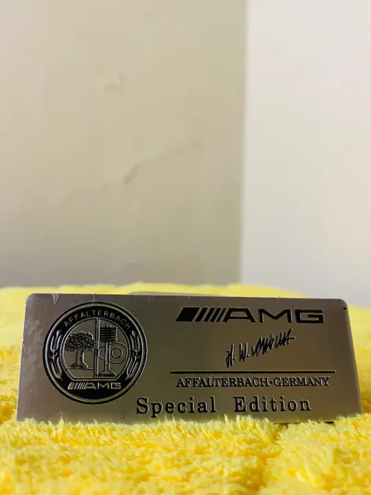 CAR BACK STICKER FOR ALL CARS - AMG - IMPORTED - HIGH QULAITY | Daraz.pk
