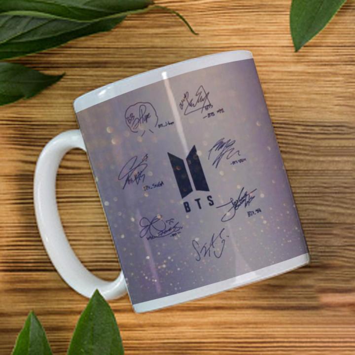 BTS Mug KPOP ARMY Signature Ceramic Cup Cute and Stylish | Daraz.pk