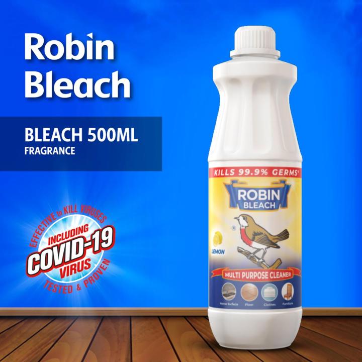Robin Liquid Bleach Multipurpose Cleaner Original 500ml | Daraz.pk