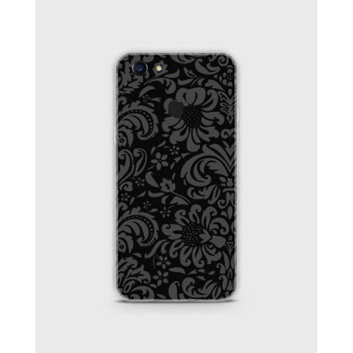 Oppo F5 Cover in Hybrid Soft Case coverBlack Pattern - 1 cover 2024 ...