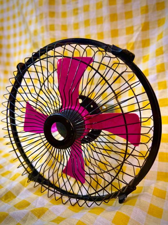 Small Table or Wall Fan - Steel Body Fan - REAL PICTURES - Size 9 Inch ...