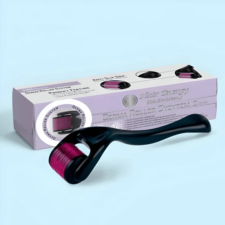 Derma Roller Dynamic Life 0.5mm - 540 Microneedle System for Hair ...