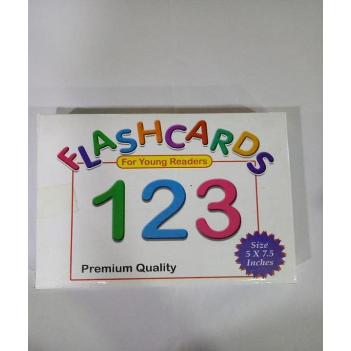 Learning Flash Cards For Kids - 123 | Daraz.pk