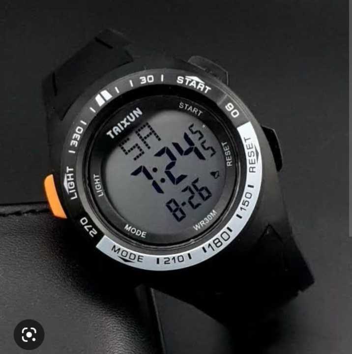 Men's Digital Sport Watches Waterproof Military Style LED Backlight ...