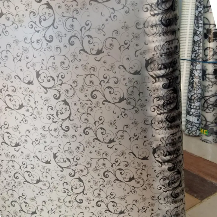 Glass paper for window / modern 3d PVC Waterproof frosted film | Daraz.pk