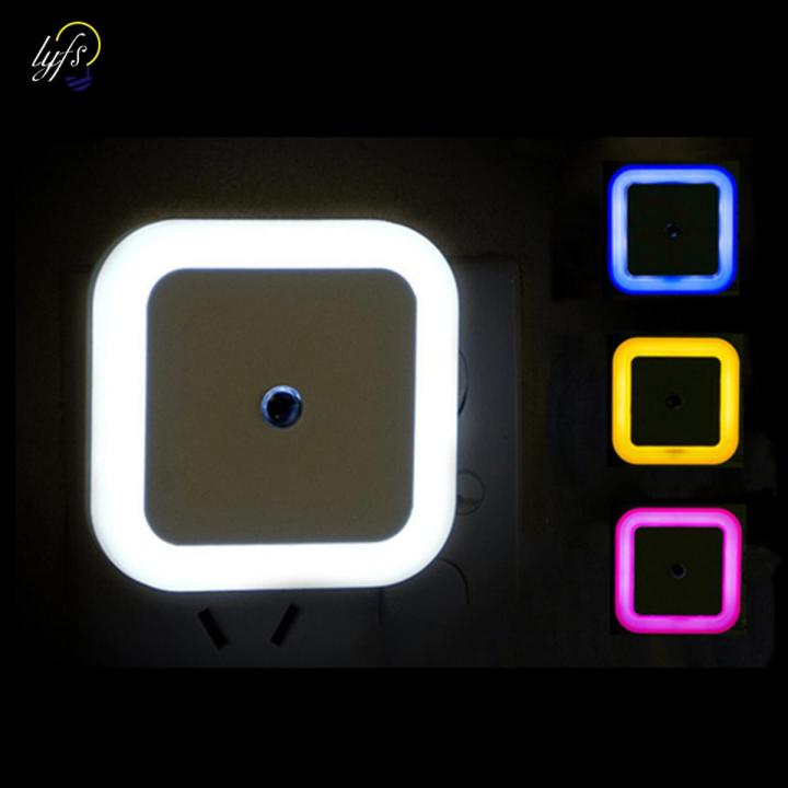 2pcs of Light Sensor Control LED Night Light | Mini Square Shape Light ...