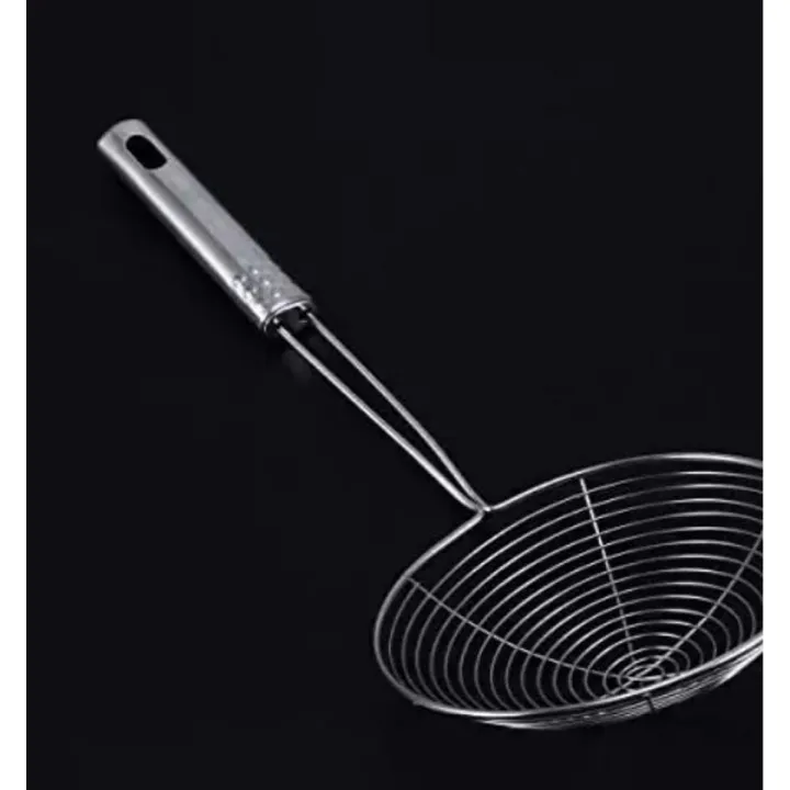 Stainless Steel Frying Strainer DEEP Fry/MESH Strainer/JHARA/Puri ...