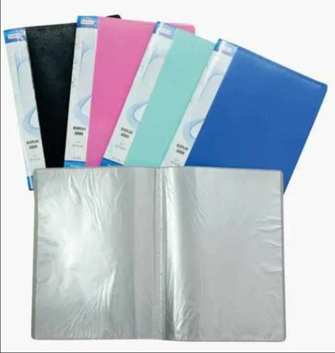 Pocket File (FC) 10, 20, 30, 40 Pockets| Clear Book Pocket | Pocket ...