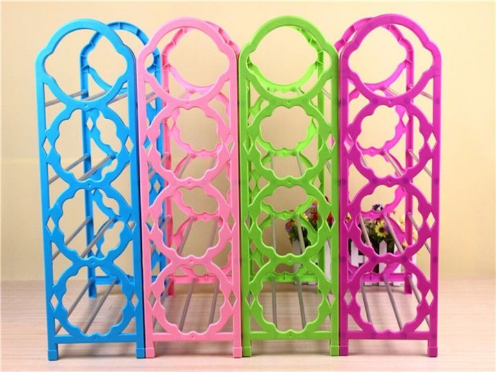 Beautiful and modern 4 and 5 layer plastic shoes rack | Daraz.pk